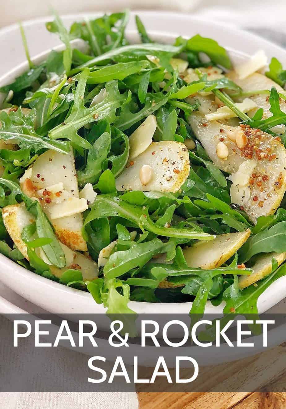 Rocket and Pear Salad with Parmesan · Chef Not Required...