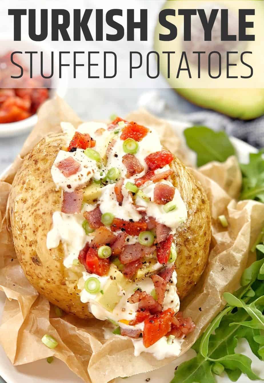 Kumpir - Turkish Style Stuffed Baked Potatoes · Chef Not Required...