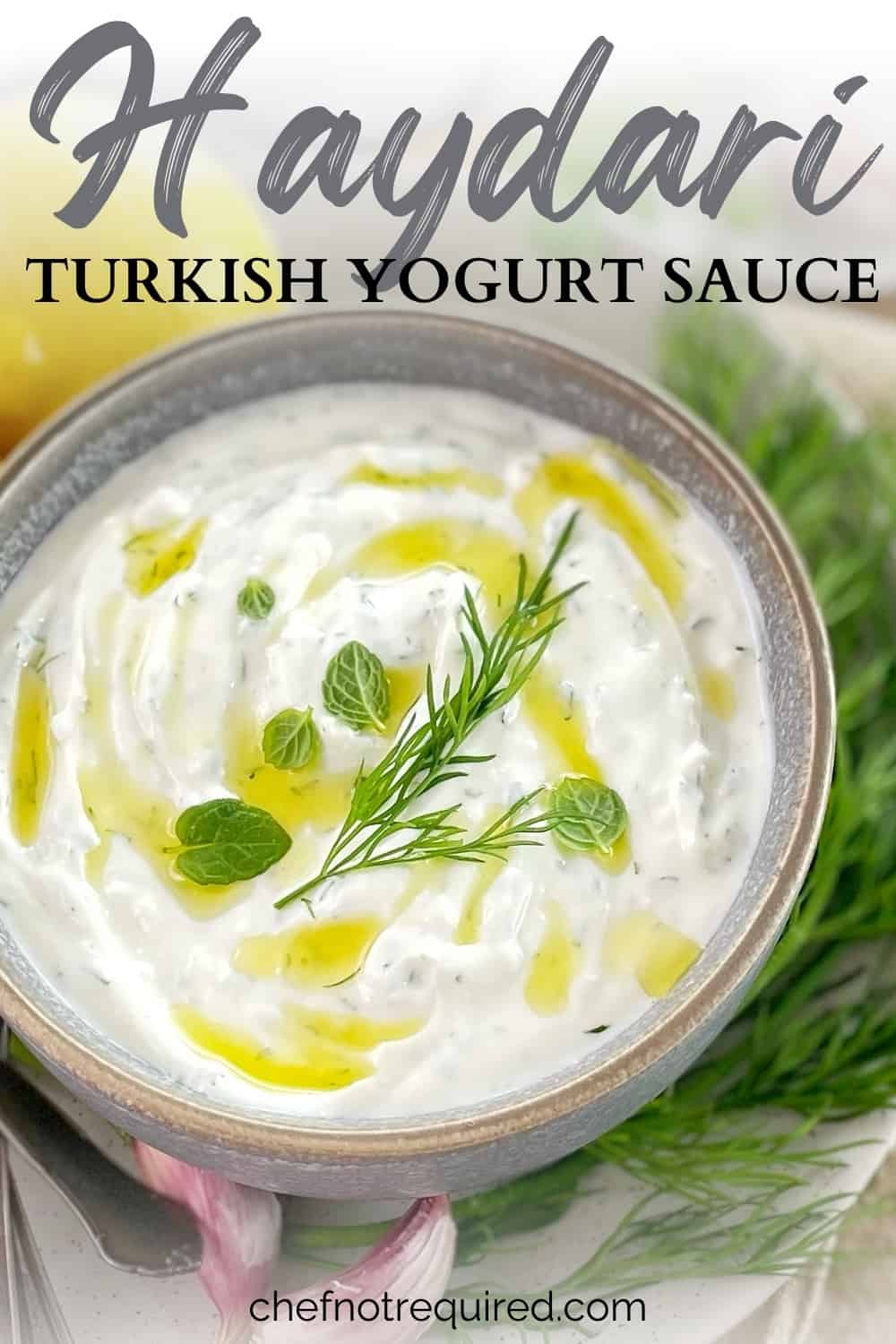 Haydari Recipe · Chef Not Required...